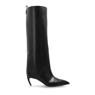 The Attico Lederstiefel Lea - - Shoes - Damen - Schwarzk - 38 EU