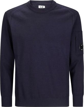C.P. Company C.p. Company, Homme, Pulls, Bleu, Taille: XL Pull Bleu Aw25