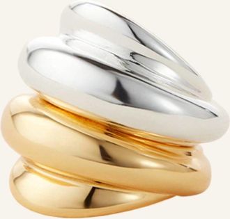 JENNY BIRD Earcuff Leona Ear Cuff Set Two-Tone By Glambou gold