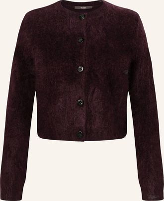 Windsor Windsor. Strickjacke Aus Cashmere rot