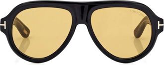 Tom Ford Eyewear Icon Pilotenbrille - Schwarz