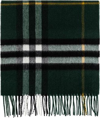 Burberry Kaschmirschal - - Accessories - unisex - Gr&uuml;n - ONE SIZE