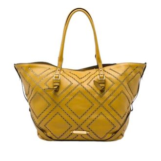 Burberry Pre-owned Salisbury Tote - Femme - Pre-owned - Jaune - Taille: ONE Size