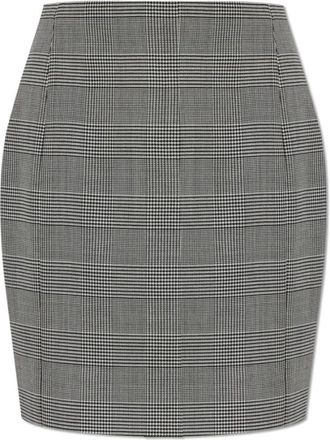 Balmain Hahnentritt-Rock - - Skirts - Damen - Grau - S