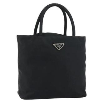Prada Pre-owned Nylon Tote Bag - - Pre-owned - Damen - Schwarzk - ONE SIZE