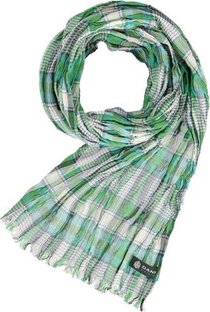 Dante Herren Schal gr&uuml;n Baumwolle