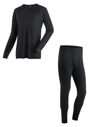 Maier Sports Adrian, Herren W&auml;sche-Set, Hochwertiges W&auml;sche-Set f&uuml;r kalte Wintertage beim Skifahren oder eisige Wandertouren, dryprotec Technologie, Atmungsaktiv, 