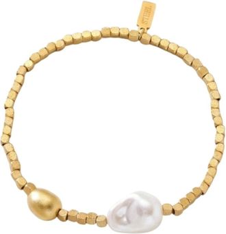 Dansk Copenhagen Vera Bracelet - Femme - Accessoires - Jaune - Taille: ONE Size