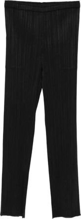 Issey Miyake Femme, Pantalons, Noir, Taille: 44 FR Pp58Jf134 Pantalon Pliss&eacute;