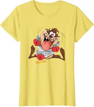 Looney Tunes Looney Tunes Taz Love Locked Valentines Day T-Shirt