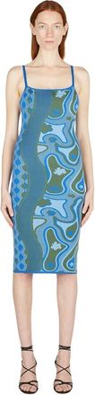 Ahluwalia Studio Femme, Robes, Multicolore, Taille: 38 FR Rumbidzai Knitted Dress