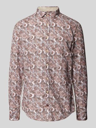 Colours & Sons Regular Fit Freizeithemd mit Haifischkragen