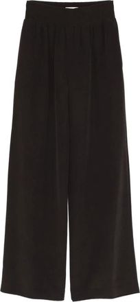 Joseph Femme, Pantalons, Noir, Taille: 36 FR Nour Satin Twill Pantalons
