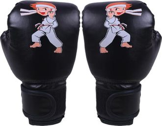 Generico Boxhandschuhe für Kinder: Trainingshandschuhe aus langlebigem PU-Leder, Polsterung aus stoßabsorbierendem Schaumstoff für Sicherheit und Komfort, Boxh