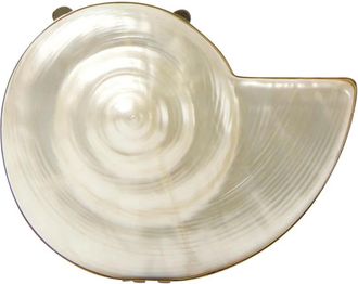 SIMKHAI Femme, Sacs, Blanc, Taille: ONE Size Marion Acrylic Shell Clutch