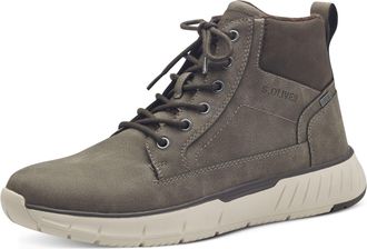 s.Oliver Herren Schnürstiefel Winter Gefüttert, Grau (DARK GREY), 46
