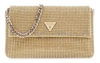 Guess Zalina Mini Flap Clutch Gold