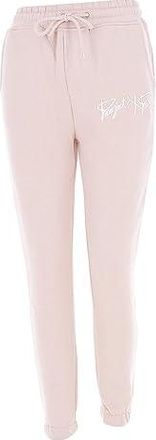 Project X Paris Bas de Jogging Basic Full Logo Broderie Rose balais S