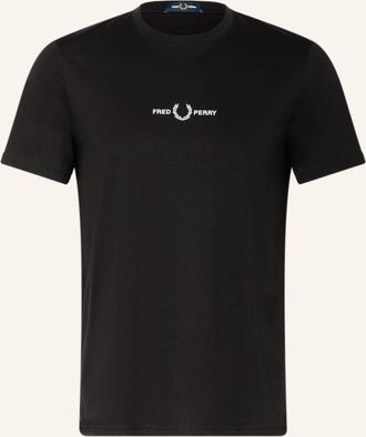 Fred Perry T-Shirt schwarz