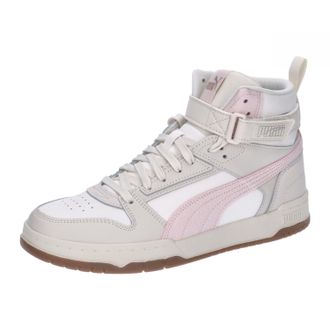 Puma Unisex RBD Game Sneaker, Alpine Snow-Island Pink-Frosted Ivory, 44.5 EU