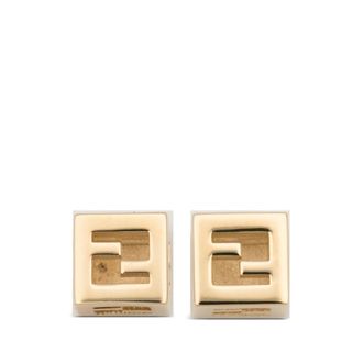 Fendi FF Cube Earrings