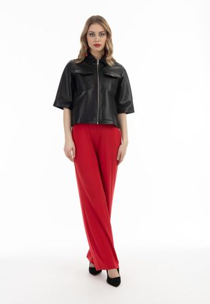 Faina chemise en cuir faina