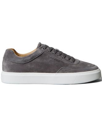 Calvin Klein Low Top Sneaker aus Veloursleder mit Label-Gravur in