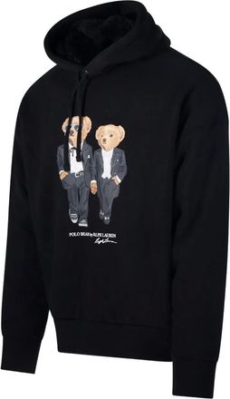 Ralph Lauren Collection hoodie à imprimé graphique - Noir