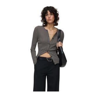 Closed Chaqueta - - Knitwear - Damen - Grau - L