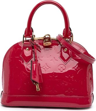 Louis Vuitton Hobo Bags - Monogram Vernis Alma BB - Gr. unisize - in Gold - für Damen