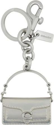 Coach Femme, Accessoires, Gris, Taille: ONE Size Breloque pour sac Tabby