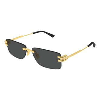 Bottega Veneta Lunettes de soleil Bv1511S - unisex - Accessoires - Jaune - Taille: 58 MM