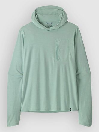 Patagonia Cap Cool Sun Sweat &agrave; capuche bleu