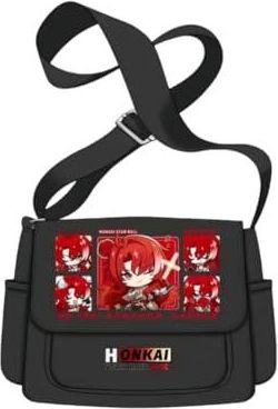 Generic 1 sac &agrave; bandouli&egrave;re Honkai : Star Rail en toile pour les fans, Style 24, one size