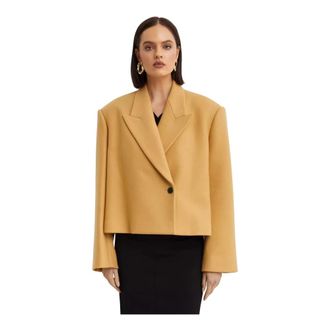 Khaite Raymond Jacket - - Jackets - Damen - Beige - S