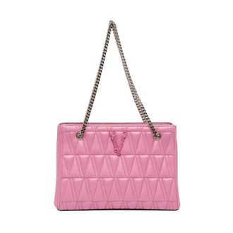 Versace Sac &agrave; main Pre-owned en cuir matelass&eacute; - Femme - Pre-owned - Rose - Taille: ONE Size