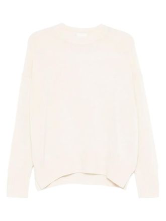 Allude round-neck knitwear - Nude