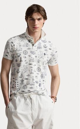 Polo Ralph Lauren Poloshirt 710B18827001 Wei&szlig; Regular Fit