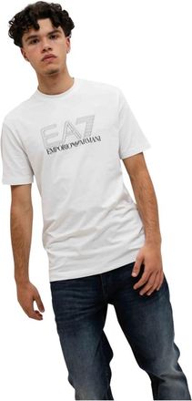 Emporio Armani Homme, Tops, Blanc, Taille: XS 7M001308 T-Shirt