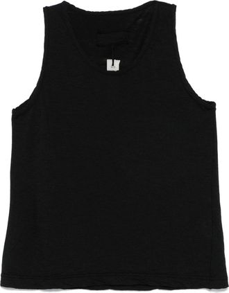 Prïvate 0204 Tanktop aus Kaschmir - Schwarz
