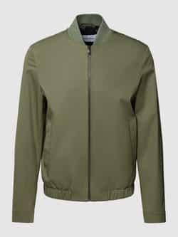 Calvin Klein Blouson mit Stehkragen und Eingrifftaschen