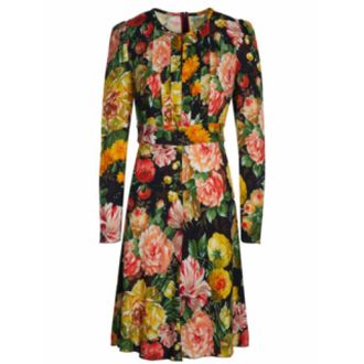 Dolce & Gabbana Schwarzes Kleid f&uuml;r Frauen - - Dresses - Damen - Mehrfarbig - XS