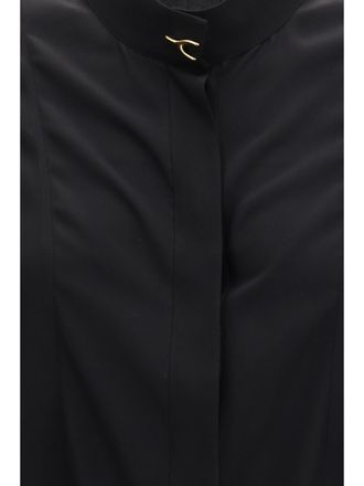 Alexander McQueen Wishbone Shirt - Black