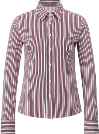 Caliban Elastische Hemdbluse