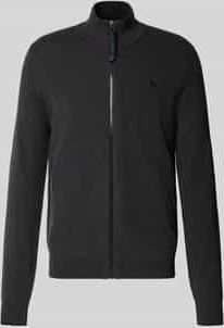 Lerros Strickjacke aus reiner Baumwolle mit Rei&szlig;verschluss