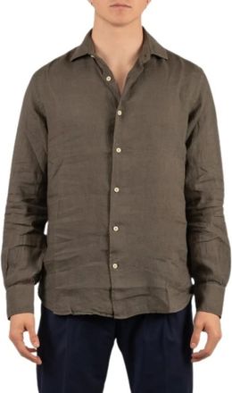 Saint Barth Homme, Chemises, Brun, Taille: M Camicia