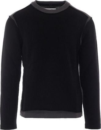 Maison Margiela Rundhalspullover - Schwarz