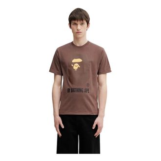 A Bathing Ape A Bathing APE - By Bathing Ape Tee - Homme - Tops - Brun - Taille: 2XL