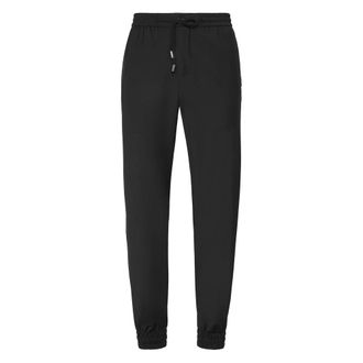 Philipp Plein Homme, Pantalons, Noir, Taille: M Wool Jogging Pantalons