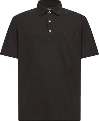 Ermenegildo Zegna Homme, Tops, Brun, Taille: XL Polo en coton